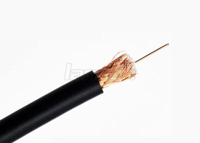 China Copper Rg58 Coax Jumper Cables , Pigtail Designed TV Antenna Coaxial Cable for sale