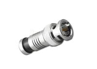 China Waterproof RG6 RG59 RG58 Coaxial Cable Compression BNC Connector For RF for sale