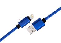 China 1m Nylon Insulated Micro USB Charging Cable , USB Data Sync Cable For Android Mobile for sale