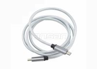 China Aluminum Foil 2A Nylon Braided Type C USB Cable For Mobile Phone FCC Certificate for sale