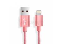 China Pure Copper 8 Pin Nylon Insulated Data And Charging Cable For IPhone IPad for sale