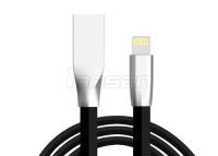 China 5V /1.5A Zinc Alloy TPE Micro USB Data Cable / USB 3.0 Data Cable For Smart Phone for sale