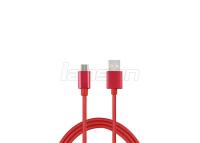China Mobile Accessories Micro USB Data Cable 5V 2A Nylon OEM / ODM for Android for sale