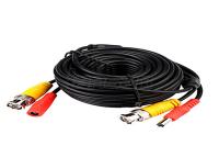 China Plus DC power cable / BNC Power Extension Cables For CCTV Camera Double Wire for sale