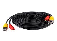 China Plus DC power cable / BNC Power Extension Cables For CCTV Camera Double Wire for sale