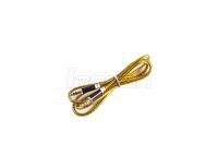 China Colorful Audio RCA Cable , Audio RA Cable Custom Length With Nylon Jacket for sale