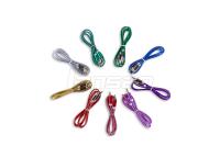 China Colorful Audio RCA Cable , Audio RA Cable Custom Length With Nylon Jacket for sale
