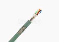 China Stable Performance SFTP Cat5e Cable , 500m 0.5mm CCA CAT5E Wire 4 Pair Lan Cable for sale