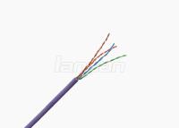 China High Speed Ethernet UTP Cable Cat5e 0.50mm HDPE Insulation For Communication for sale