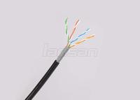 China Computer 4 Pairs UTP Cat5e Lan Cable 0.50mm Pure Copper PVC + PE For CCTV System for sale