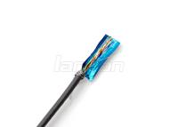 China Al Foil SFTP Cat5e Cable Twisted Pairs 24AWG Copper 305m HDPE for sale