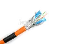 China 100Mzh High Speed SFTP Cat5e Lan Cable PVC + PE Jacket HDPE Insulation for sale