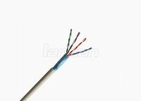 China PVC FTP Al Foil Cat5e Lan Cable With Bare Copper Conductor for sale