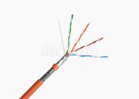 China Computer 4 Pair Cat5e Cable BC 0.50 Solid Bare Copper SFTP Cable 300m/Roll for sale