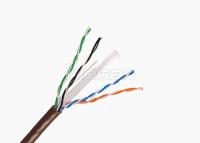 China 4P Twisted Solid Copper Cat6 Lan Cable 350Mzh Network Ethernet Cable for sale