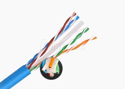 China BC/CCA Network Cat6 Lan Cable UTP 4 Pairs Indoor For Voice Data / Graphic Image for sale