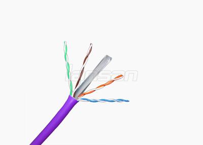 China 550Mzh Cat6 UTP 4 Pair Cable Solid Wire Fluke Pass For Communication for sale