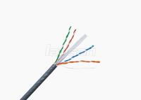China 23AWG Category 6 UTP Cable 0.574 Solid Copper 4 Pair Gigabit Ethernet Cable for sale