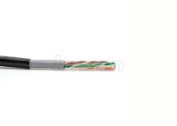 China 4 Pairs Al Foil LSZH UTP 23AWG Cat6 Lan Cable for sale