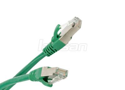 China Network BC CCA UTP Cat5e Patch Cord Cable Al Foil Shiled With 24AWG CCA Conductor for sale