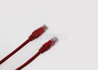 China 4 Pairs Cord Cat5e UTP Patch Cable 5Ft Pure Copper For Instrumentation for sale
