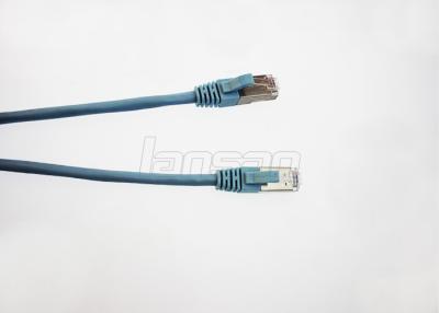 China Round Shape Cat5e RJ45 Cat5e Patch Cable Custom Length For Computer Networks for sale