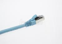 China Round Shape Cat5e RJ45 Cat5e Patch Cable Custom Length For Computer Networks for sale