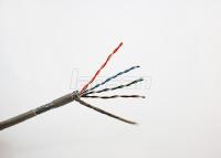 China ROHZ Sranded Cat5e Patch Cord 24AWG Solid Bare Copper For Cabling System for sale