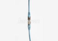 China LSZH SFTP 1m RJ45 Cat5e Patch Cord / Patch Cable For Data Networking for sale