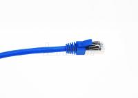 China 26 AWG Bare Copper Cat5e Rj45 Patch Cable Custom Length For Telecommunication for sale
