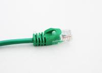 China Fast Speed Cat5e Patch Cord CCA 24AWG UTP CMG PVC Jacket Custom Length for sale