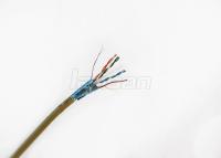 China 24 AWG CCA Cat6 FTP Patch Cable Color Customized Ethernet Cable for sale