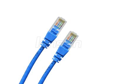China Color Customized 4 Pairs Cat6 UTP Cable , RJ45 Ethernet Patch Cord Pass Fluke Test for sale