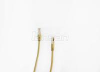 China 4 Pair Stranded Bare Copper Cat6 Patch Cord Felxible LSZH Jacket ETL Approved for sale