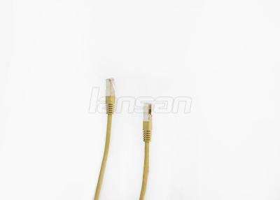 China 4 Pair Stranded Bare Copper Cat6 Patch Cord Felxible LSZH Jacket ETL Approved for sale