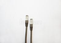 China Flexible Cat6 FTP Sranded Cat6 Copper Cable , 50U Gold Plated Cat6 RJ45 Patch Cable for sale
