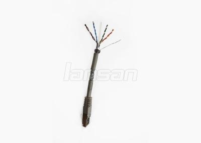 China Industrial Pure Bare Copper Cat6 Patch Cord SFTP LSZH Cat6 Cable 2m 3m 5m for sale