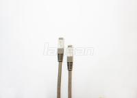 China CMR / CMP Gold Plated Connecter Category 6 Patch Cable With PVC Jacket for sale