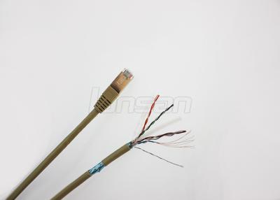 China High Security Cat6 Shielded Patch Cable Iron Housing Connector For Computer Networks for sale