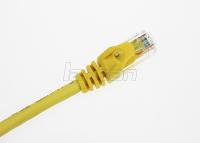 China Bare Copper Shielded Cat6 Cable , Transmission High Speed Network Cable for sale