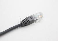 China High Frequency Cat6 Patch Cord / Cat6 UTP Cable With PVC Jacket Pass Fluke Test for sale