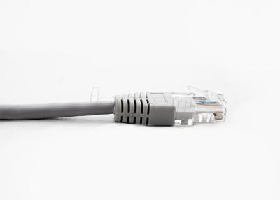China High Frequency Cat6 Patch Cord / Cat6 UTP Cable With PVC Jacket Pass Fluke Test for sale