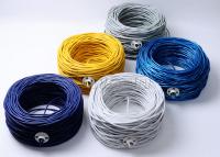 China PVC LSZH PE Jacket Cat6A Lan Cable U / UTP 10G Solution Unshielded Copper UL Listed for sale