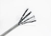 China Channel Test Cat6A Lan Cable 500 M/Roll 23awg Twisted Pair Network Cable for sale