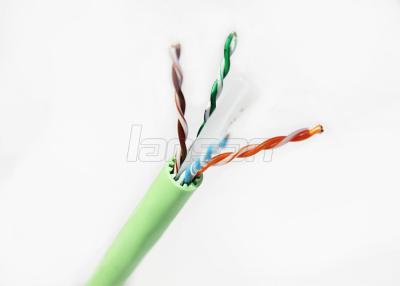 China 10G Solution UTP Lan Cable ETL CCA Cat6A Copper LSZH BC 10G Solution for sale