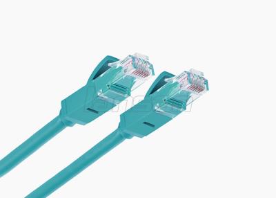 China Modular Plug Connector Cat6A Patch Cord 3m Flexible Network Cable ROHS Jacket for sale