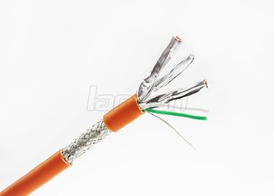 China Gray Cat 7 Lan Sftp Network Cable Bare Copper Wire 1000 ft Communication for sale