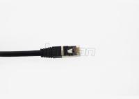 China 4 Pairs Cat7 Patch Cables 24AWG BC ROHS Jacket Shielded Pass Fluke Test for sale