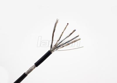 China 1FT Ethernet Cable / CAT6A Patch Cord Stranded Bare Copper Humanized Design for sale