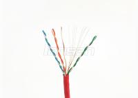 China 50U Gold Plated UTP Cat5e Patch Cord 24AWG 4 Pair Stranded Wire PVC Jacket for sale